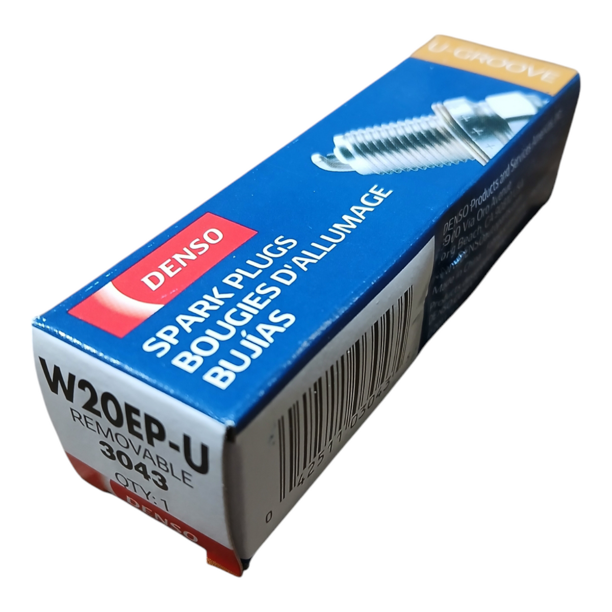 Denso W20EP-U#4 Spark Plugs 4-Pack – Freeman Liquidators