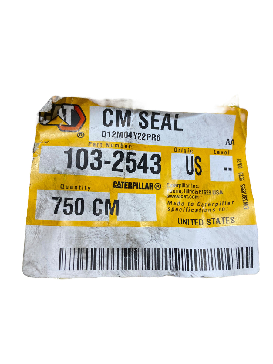 Caterpillar, 103-2543, Bulk Seal, With Pressure Sensitive Adhesive (750 CM) | Freeman Liquidators