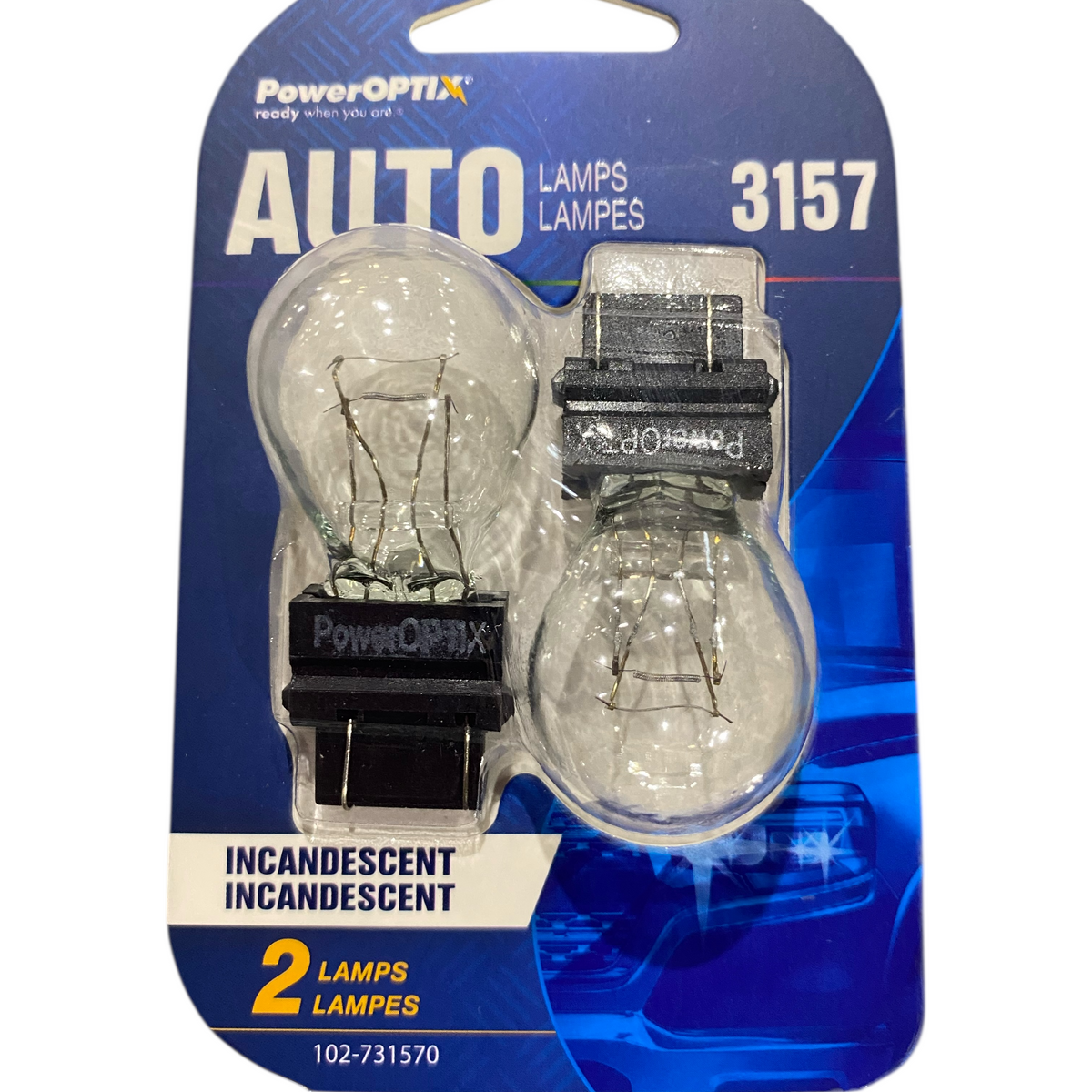 PowerOptix, 3157, Incandescent, Auto, Lamps, 102-731570 – Freeman Liquidators