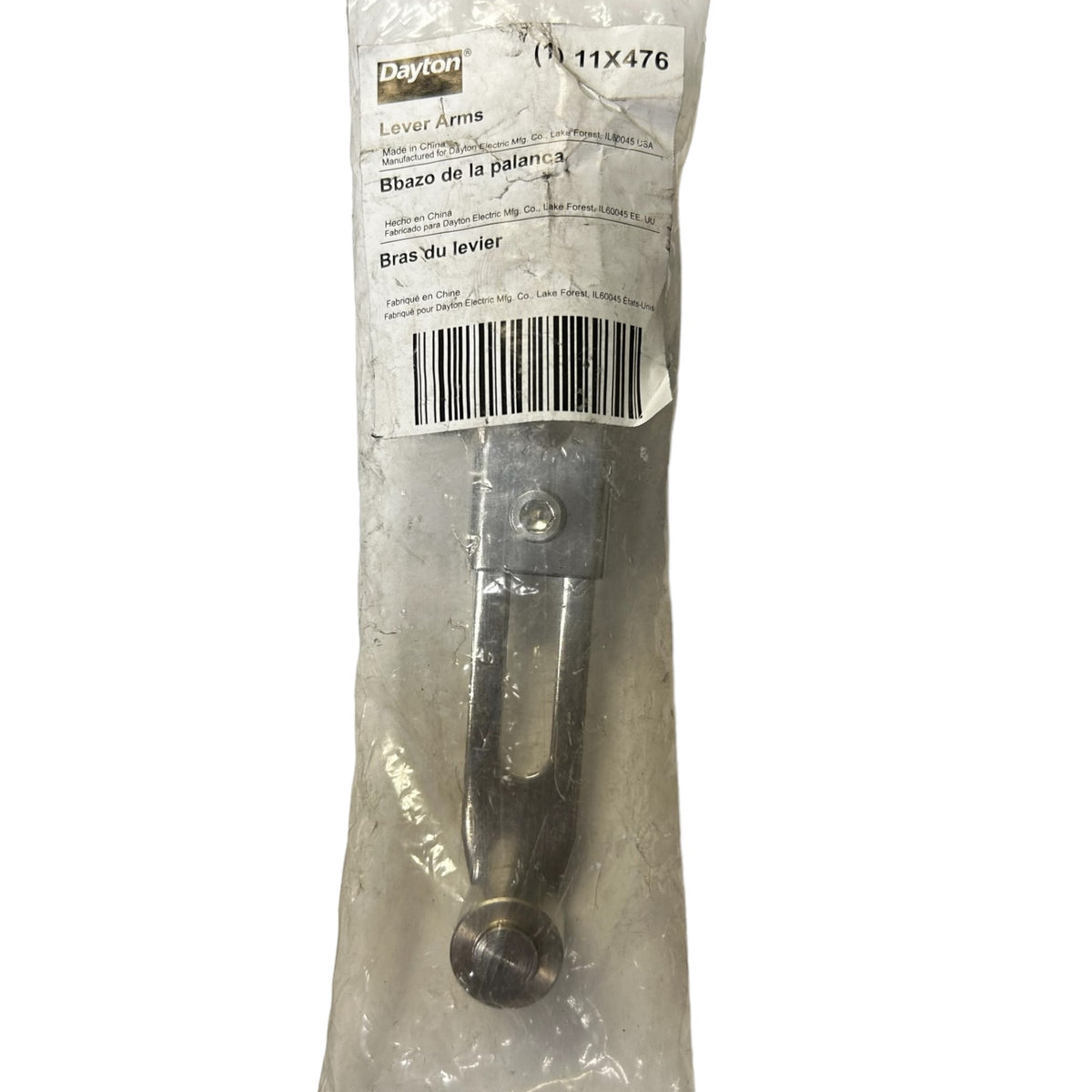 DAYTON, 11X476, Lever Arm- NEW IN ORIGINAL PACKAGING – Freeman Liquidators