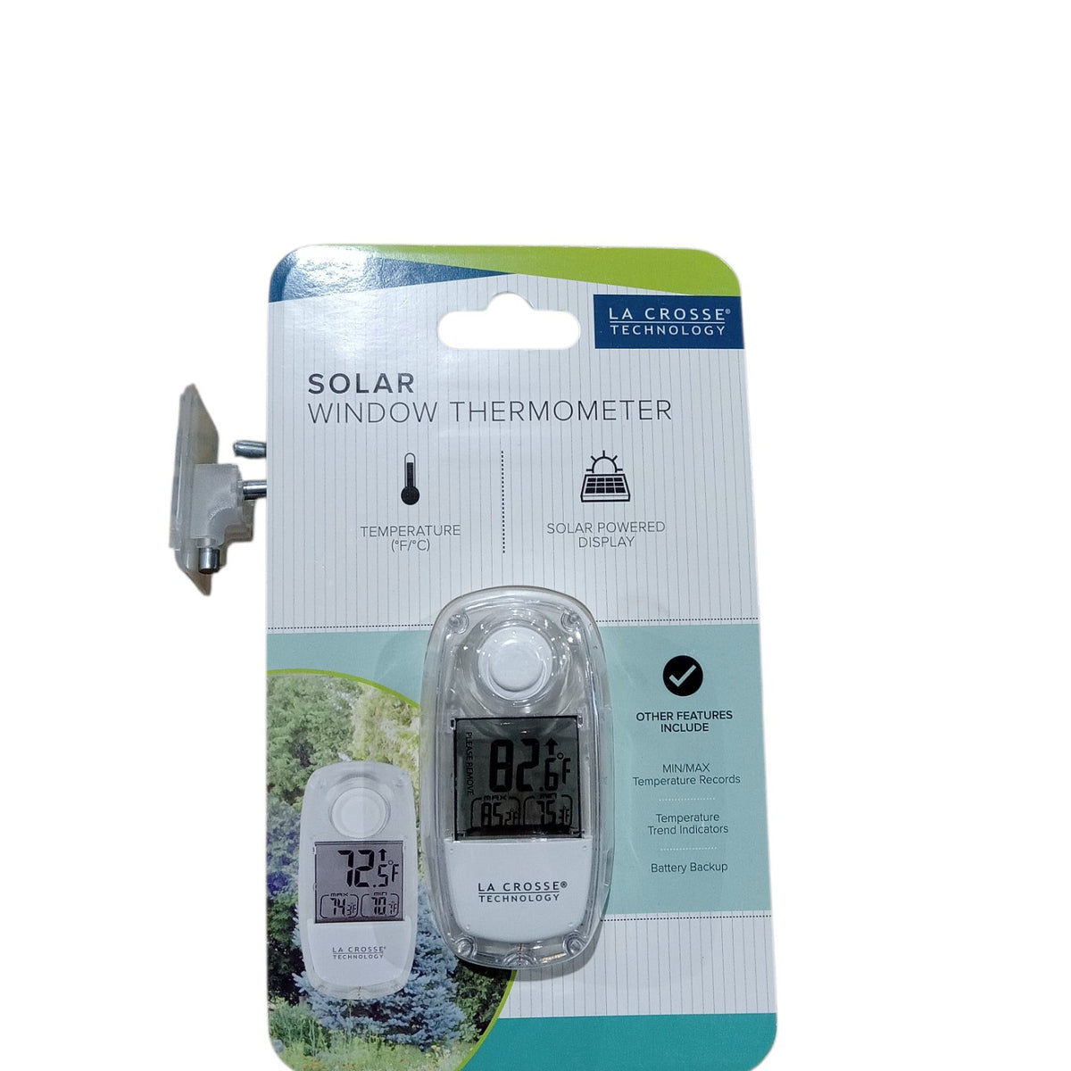 La Crosse solar window thermometer – Freeman Liquidators