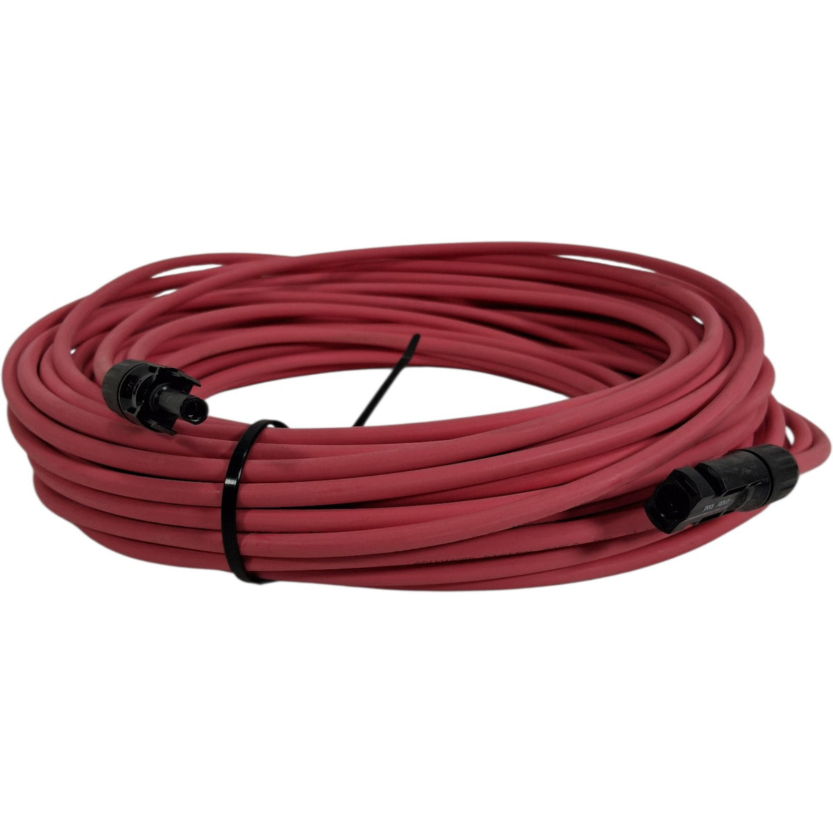 PACIFIC COAST WIRE & CABLE — PCWCRED100MC4MF — 100 ft Red MC4 Solar PV ...