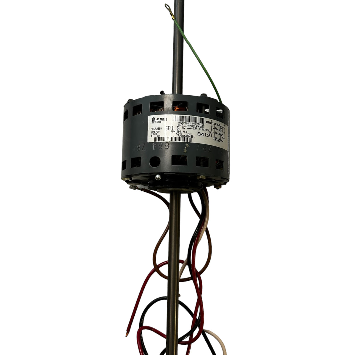 GE MOTORS, KCP29BK684S, 5KCP29BK, 1/20HP, 208/230V, 1100 RPM - NEW IN ...