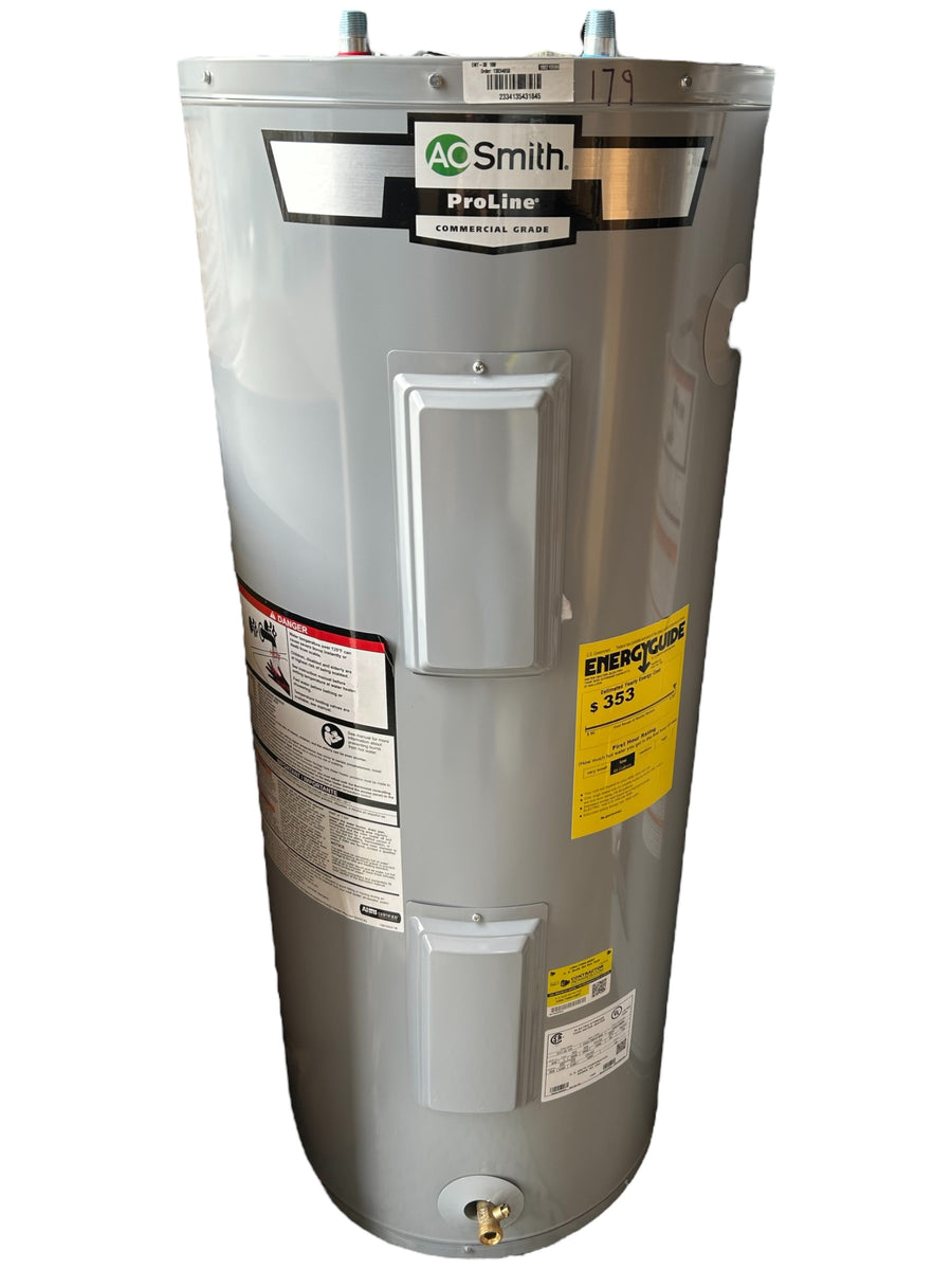 AO Smith, ENT-30 100, 30-GALLON, (46.5T X 19W) 240V, ProLine, Electric ...