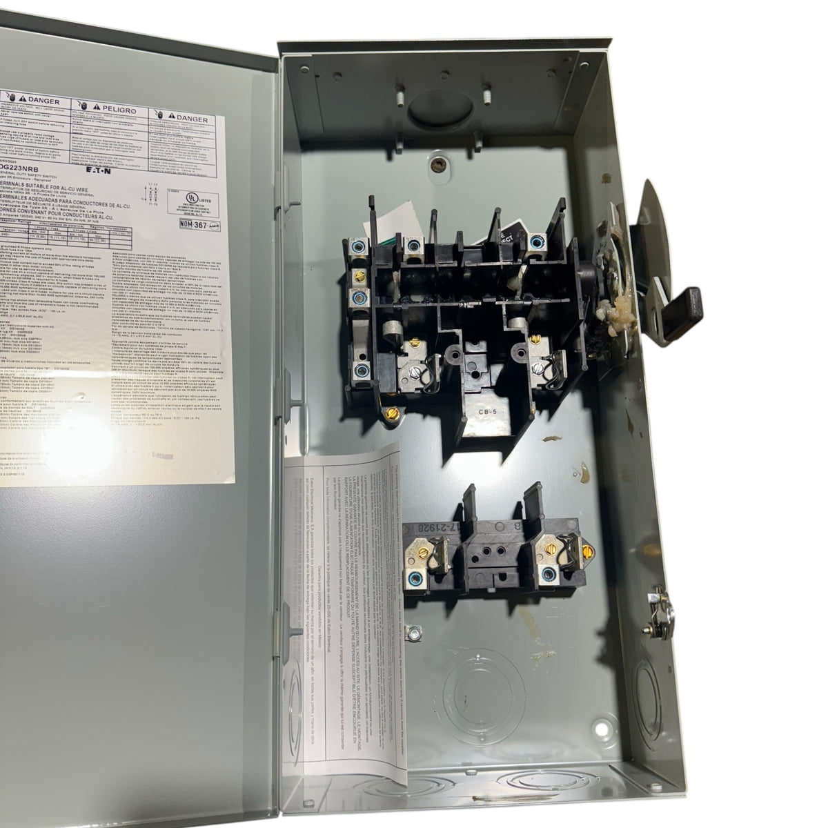 Eaton DG223NRB Fusible NEMA 3R General Duty Safety Switch – Freeman ...