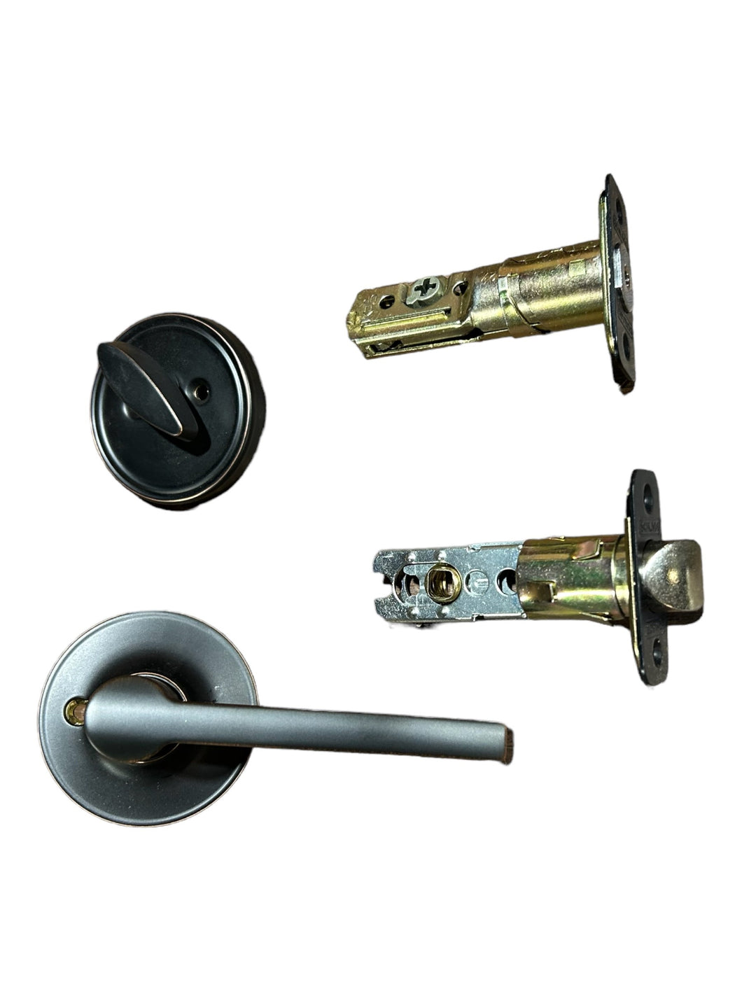 Dexter by Schlage JH59-SOL-716 Solstice Lever Interior Handleset, Aged ...