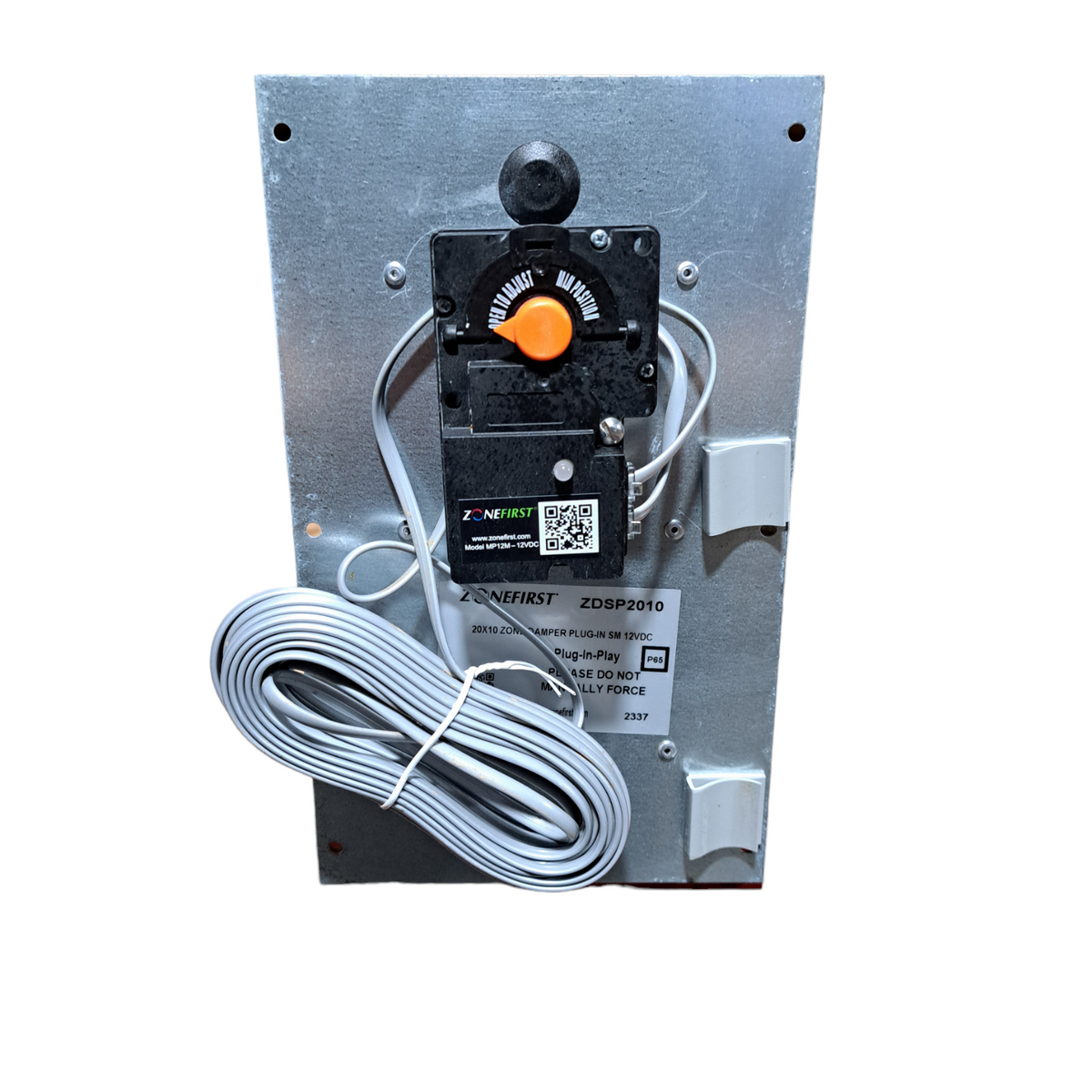 ZONEFIRST, ZDSP2010, 20x10, Zone Damper, Plug-in, Sm 12vdc - NEW NO BO ...