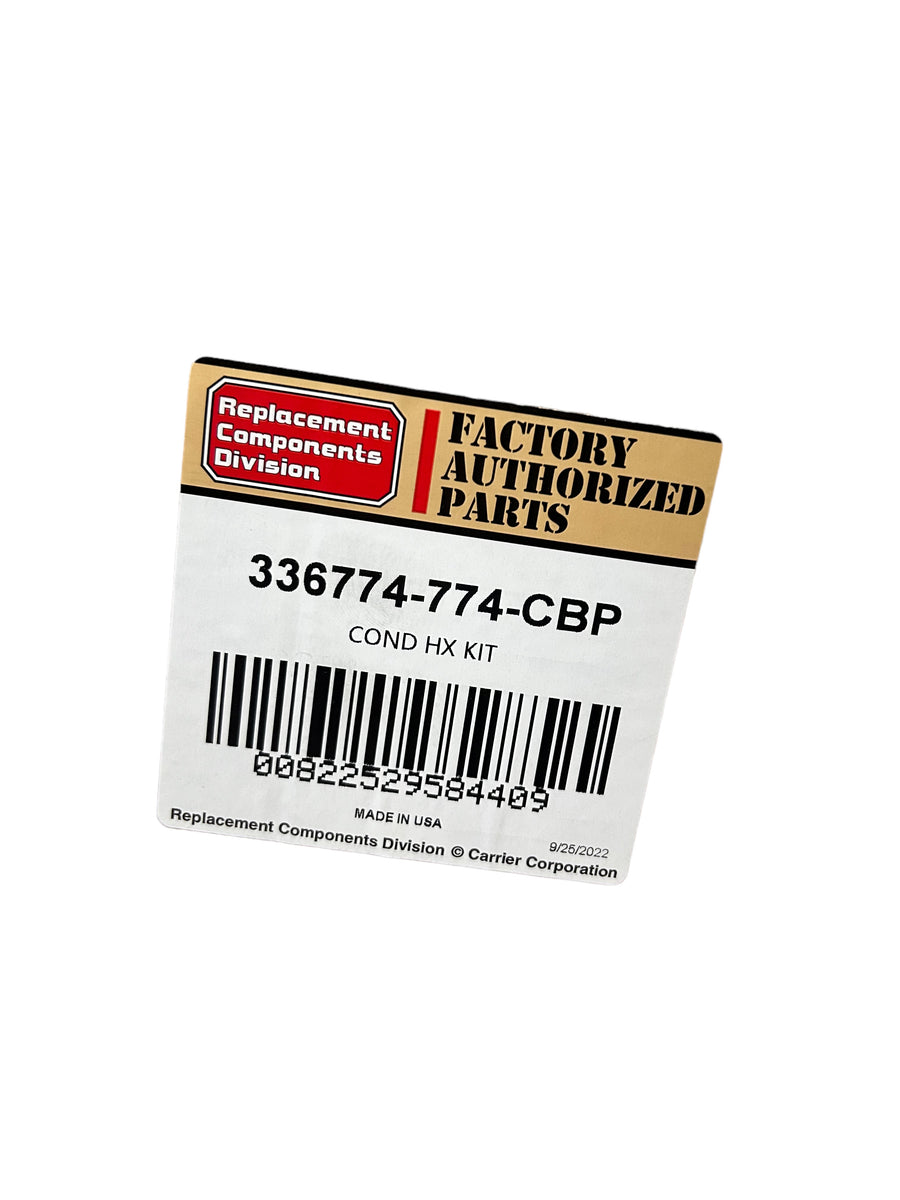 Factory Authorized Parts, Carrier, 336774-774-CBP, Heat Exchanger Kit ...