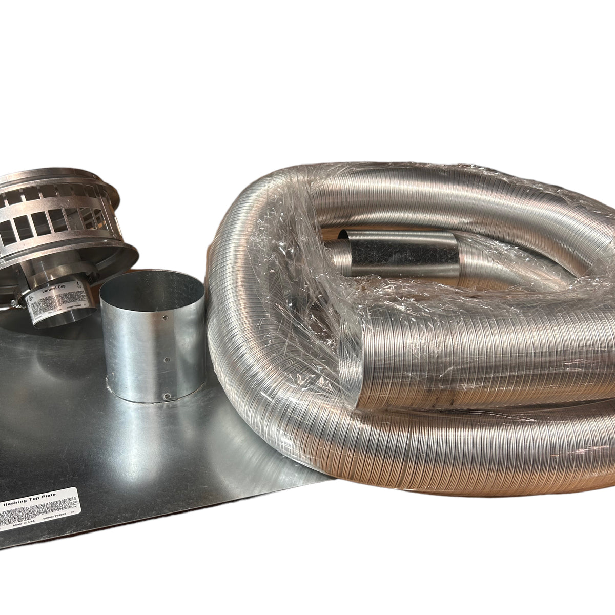 DuraVent, DuraFlex, 3DFA-35K, Aluminum Liner Kit, 3" x 35' – Freeman ...