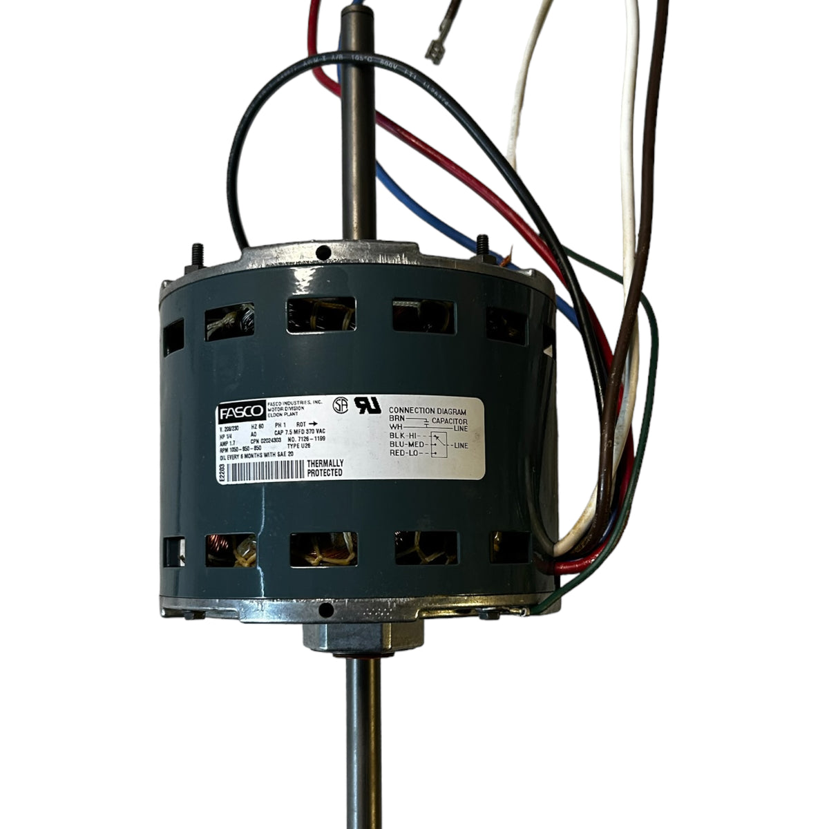 FASCO, E2203, MCQUAY, 802024303, 1/4HP, Motor - NEW IN BOX – Freeman ...