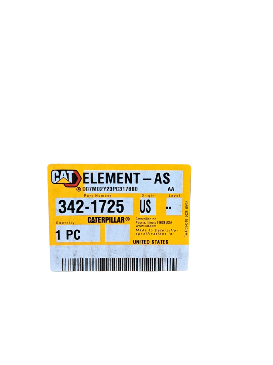 CATERPILLAR, 342-1725, ELEMENT, OPEN CRANK CASE VENTILATION ...