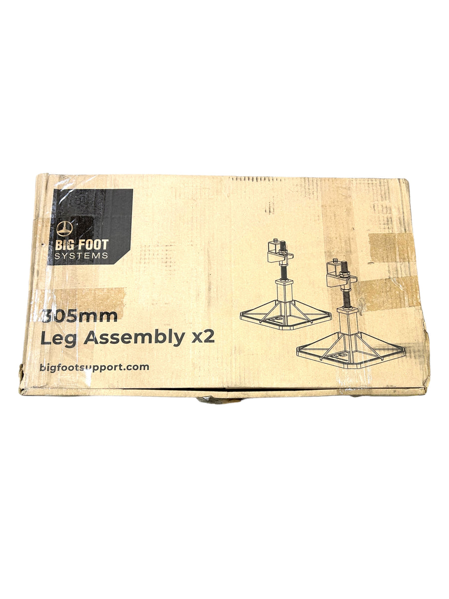 Big Foot Systems, B7700-G 305mm, Leg Assembly x2 | FreemanLiquidators ...