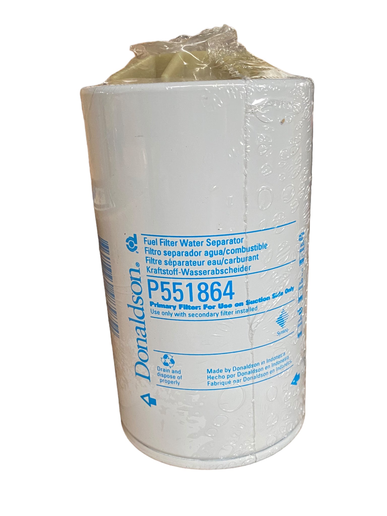 Donaldson, P551864, Spin On, Water Seperator, Fuel Filter | Freeman ...