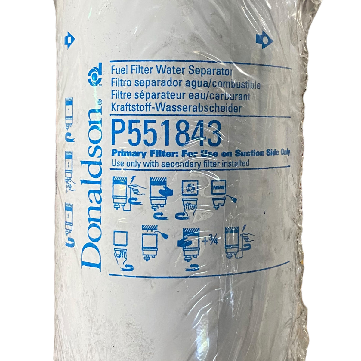 Donaldson, P551843, Spin On, Water Seperator, Fuel Filter – Freeman ...