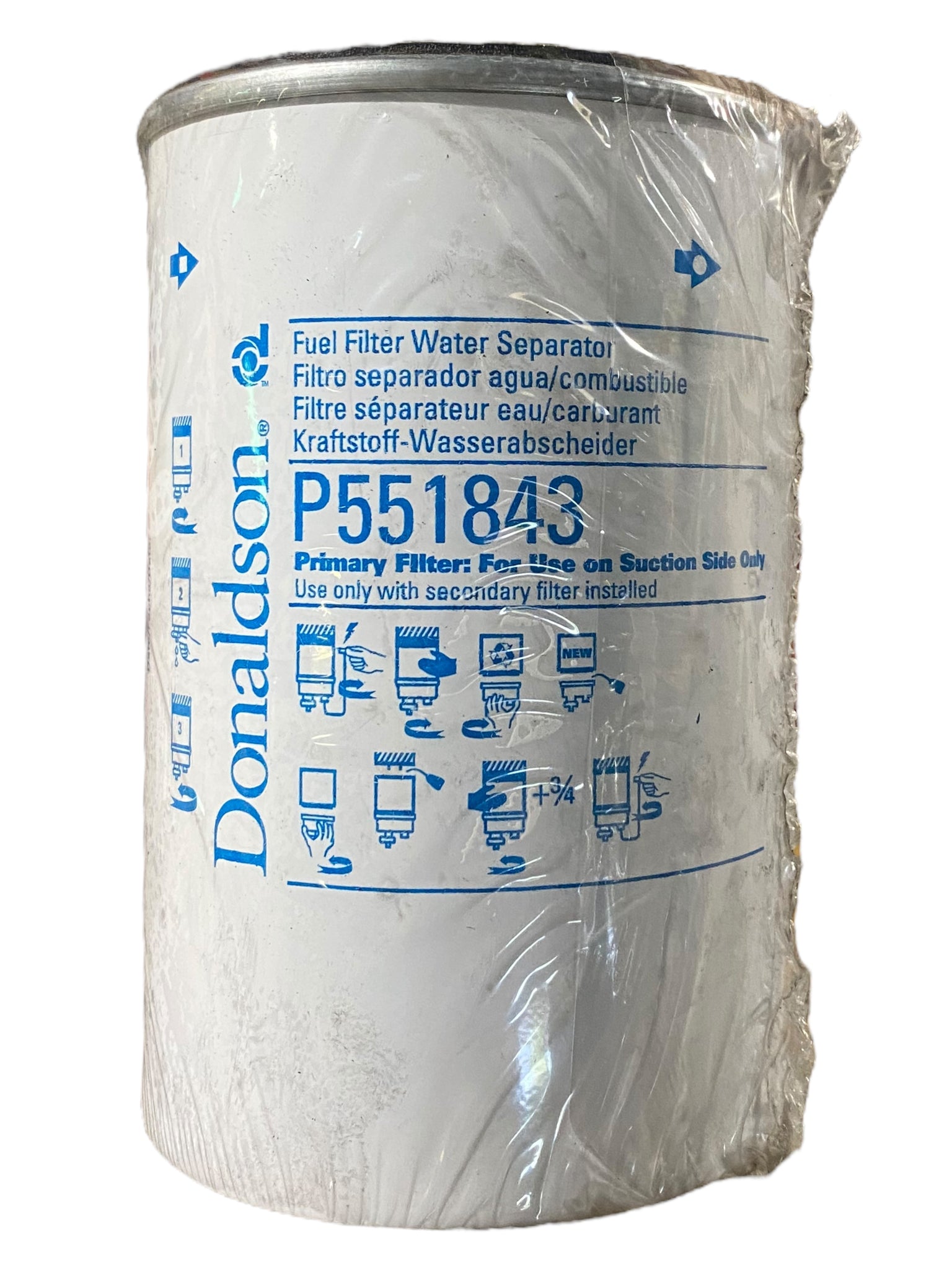 Donaldson, P551843, Spin On, Water Seperator, Fuel Filter | Freeman ...