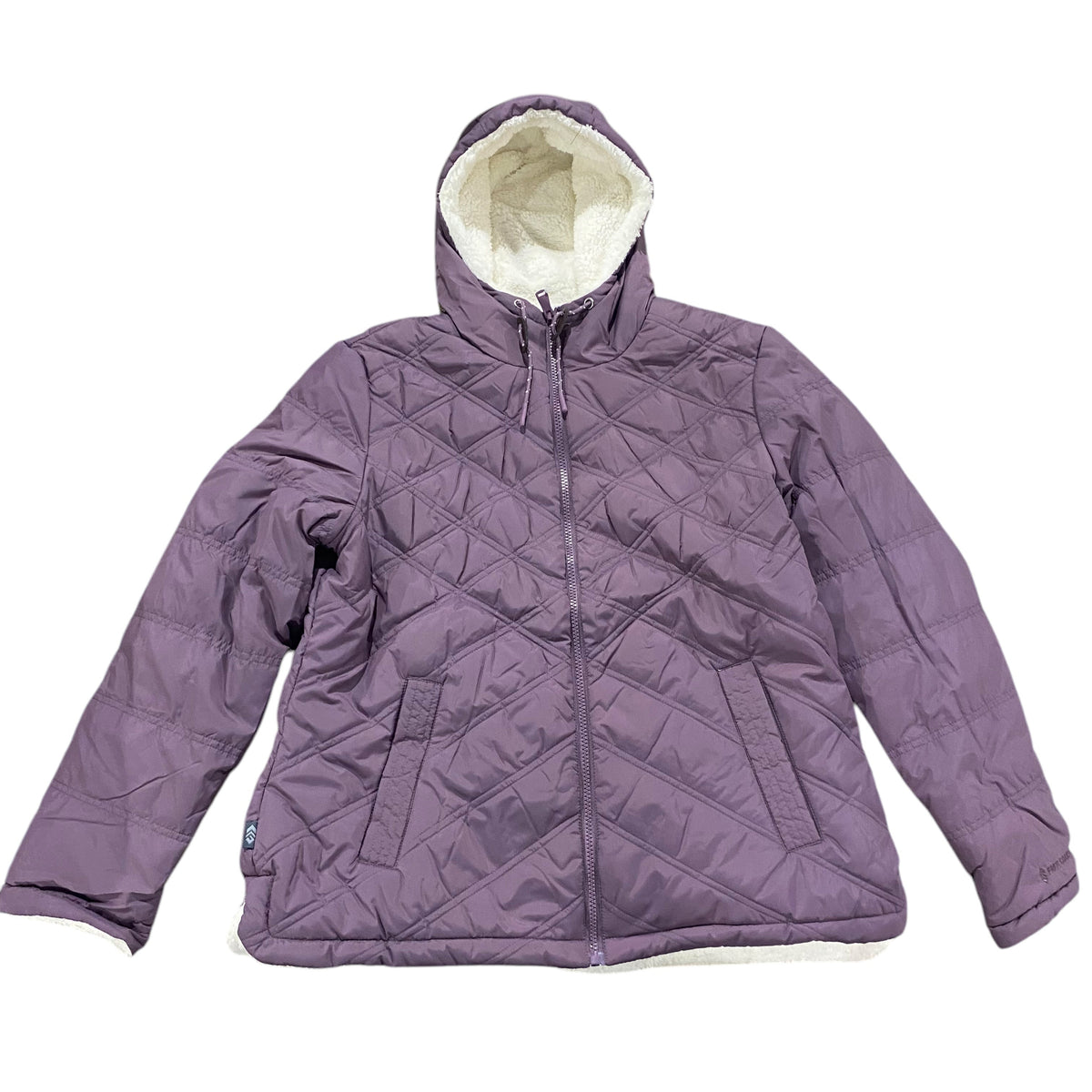 Free Country, Womens, Water, Resistant, Midweight ,Quilted, Jacket, Pl ...