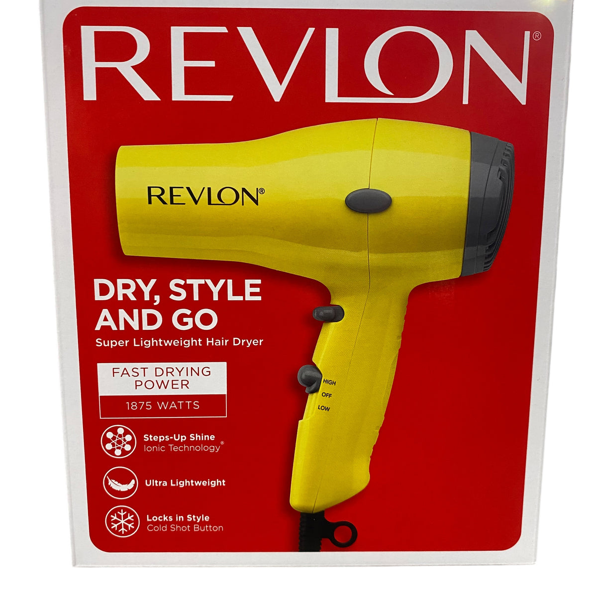 Revlon, Compact, Hair Dryer, 1875W, Model RVDR5260 – Freeman Liquidators