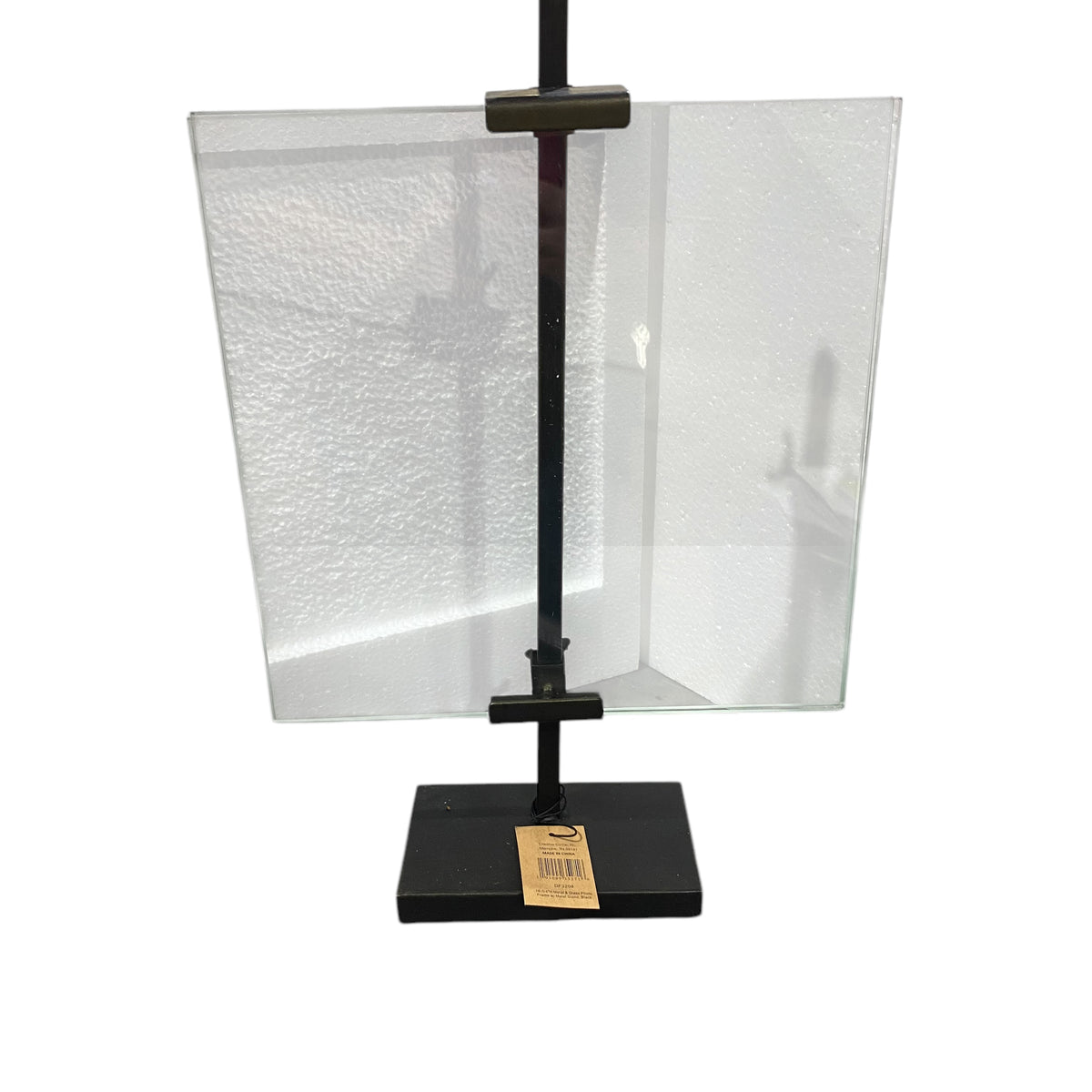 Creative Co-Op, 10 in x 16.75 in, Black, Adjustable, Metal Stand, Glas ...