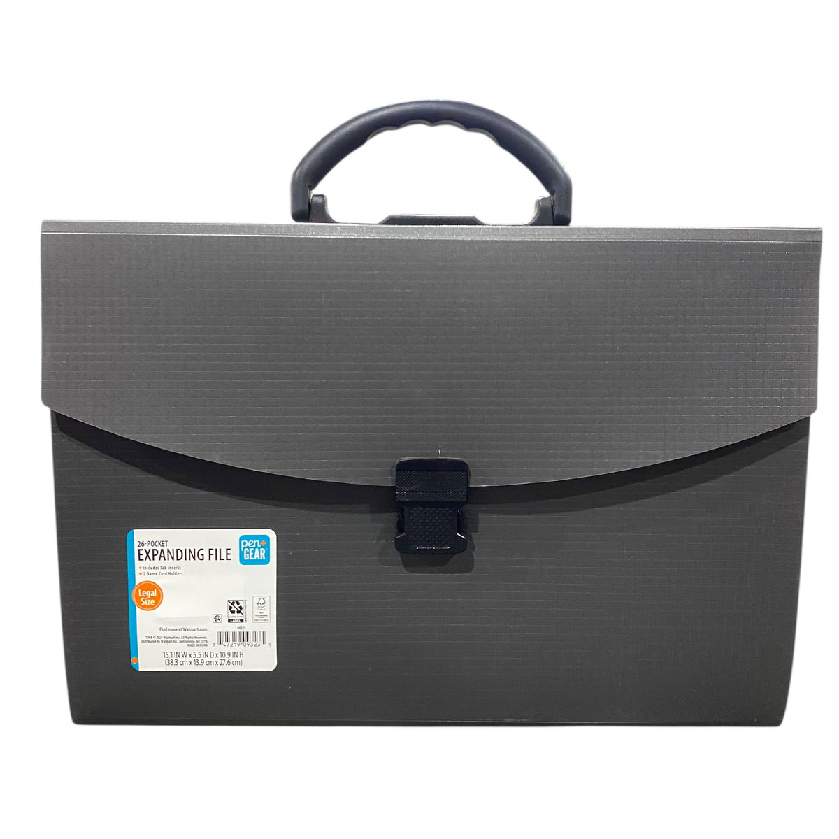 Pen+Gear, 26 Pocket, Expanding File Folder, Legal Size, Black – Freeman ...