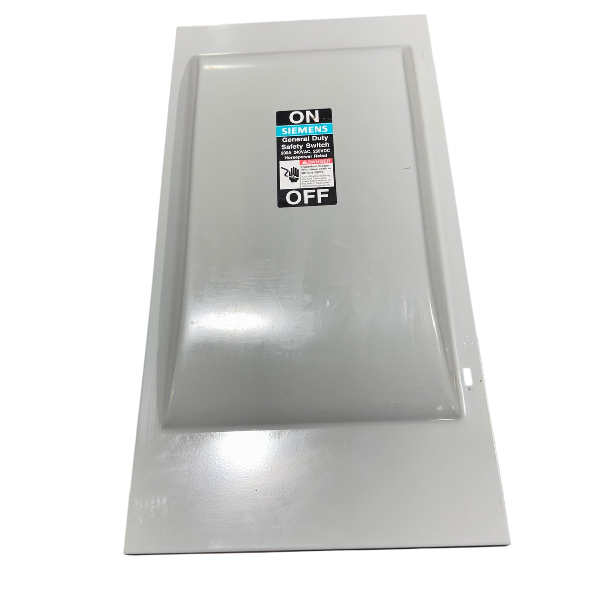 Siemens GF324N 200A 240V 3P Non-Fusible Safety Switch – NEMA 3R Outdoo ...