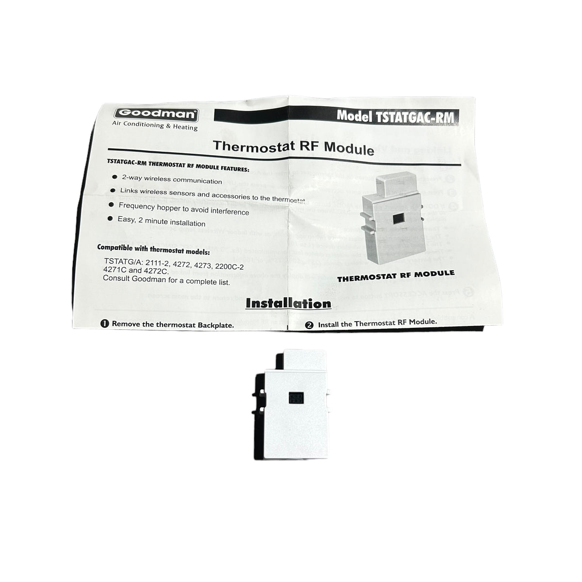 Goodman, TSTATGAC-RM, Thermostat RF Module – Freeman Liquidators