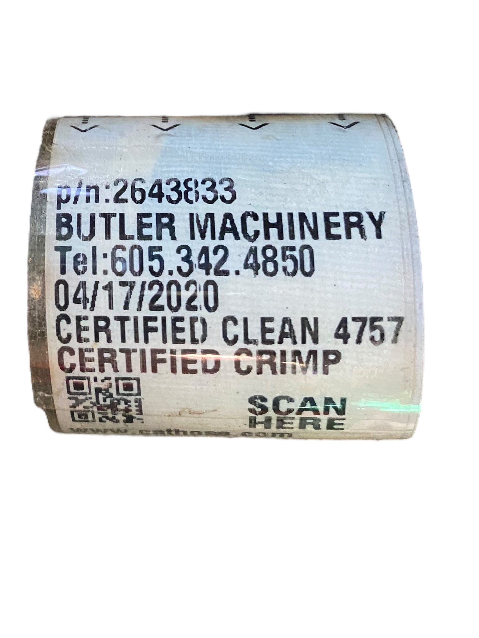 Caterpillar, 264-3833, XT-3 ES, Hose Assembly | Freeman Liquidators