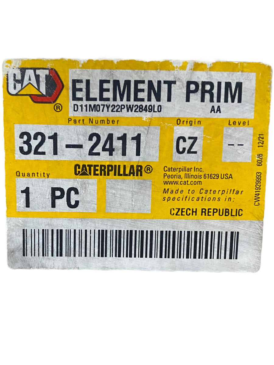 Caterpillar, 321-2411, Primary Element, Air Filter | Freeman Liquidators