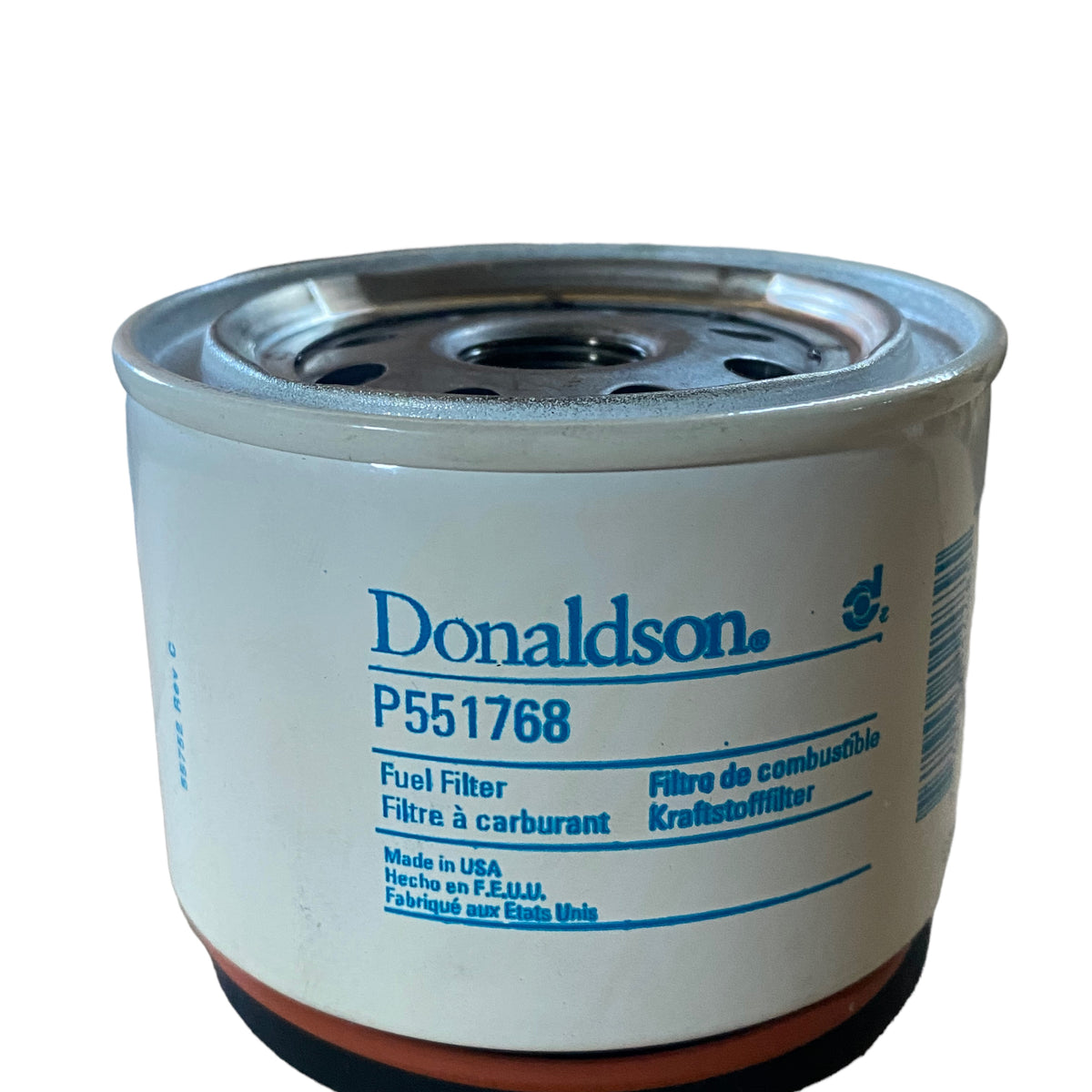 Donaldson, P551768, FUEL FILTER, WATER SEPARATOR SPIN-ON – Freeman ...
