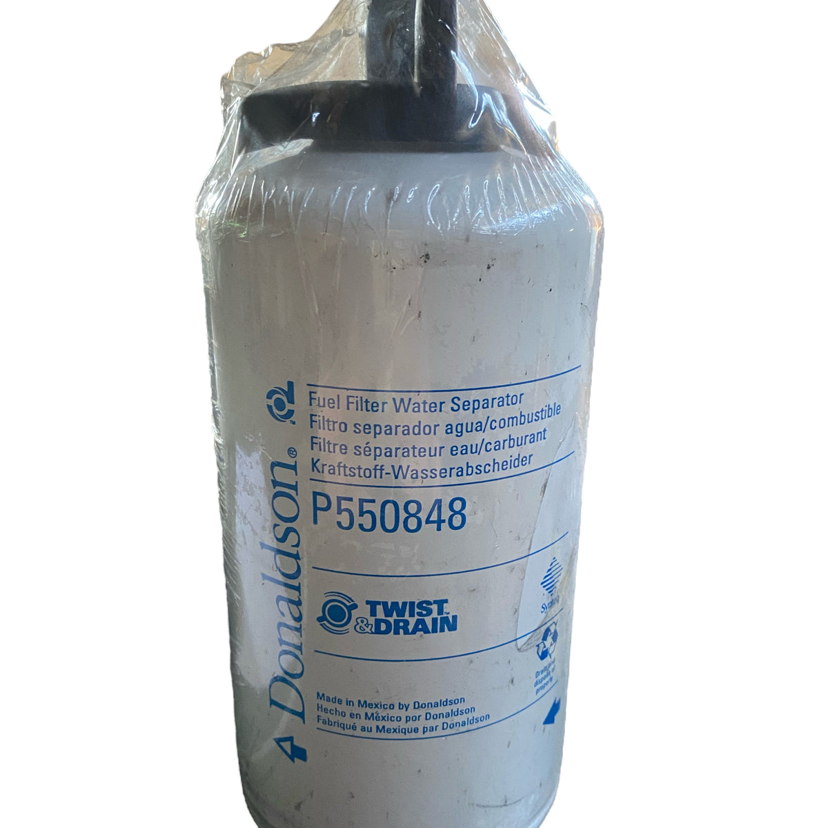 Donaldson, P550848, Spin On, Twist & Drain, Water Seperator, Fuel Filt ...