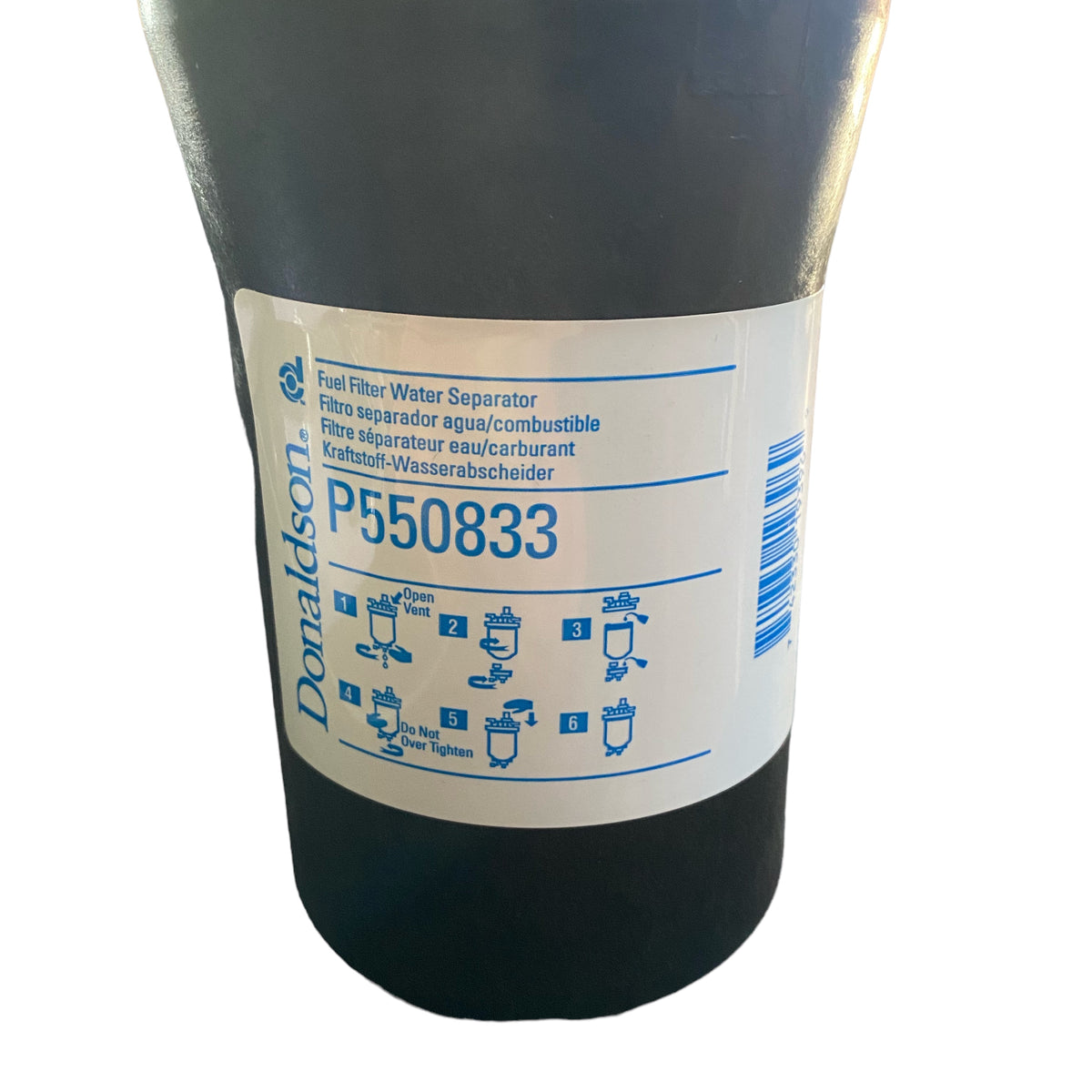 Donaldson, P550833, Spin On, Water Seperator, Fuel Filter (NEW NO BOX ...