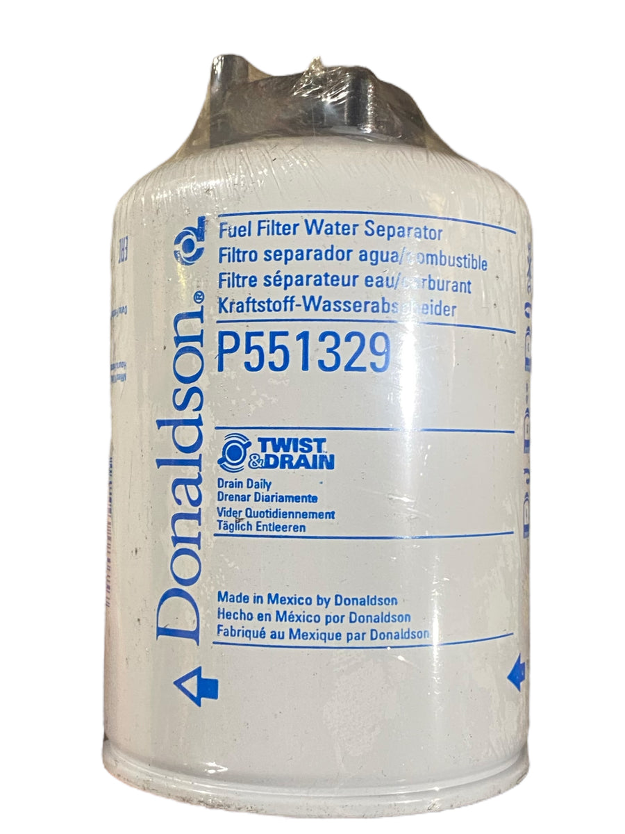 Donaldson, P551329, Spin On, Twist & Drain, Water Seperator, Fuel ...