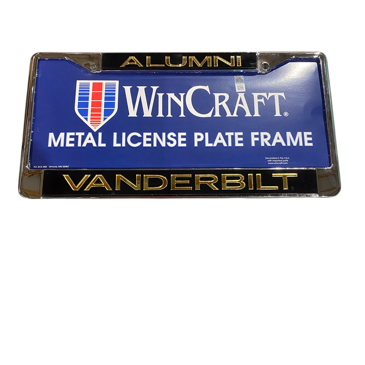 Vanderbilt, University, License, Plate, Frame – Freeman Liquidators