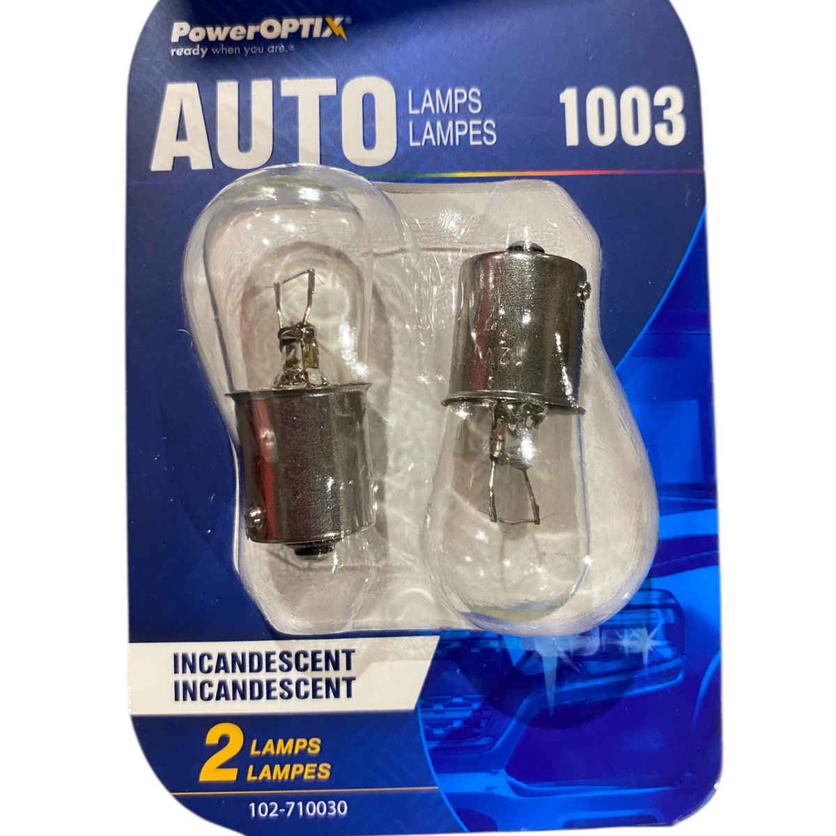 PowerOptix, 1003, Incandescent, Auto, Lamps, 102-710030 – Freeman ...