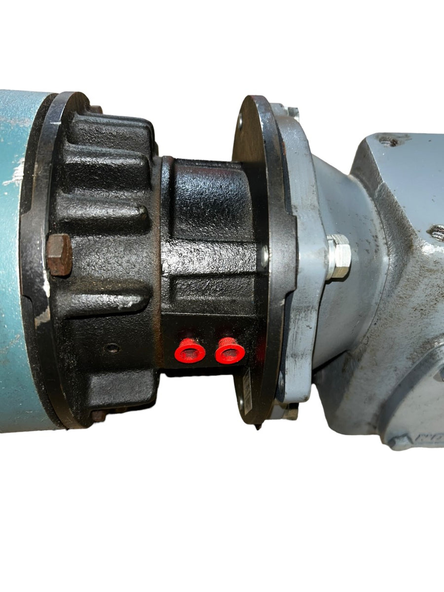 Dual Motor/ Reducer: Baldor Reliance- VEUHM3542, Boston Gear- F721-15 ...