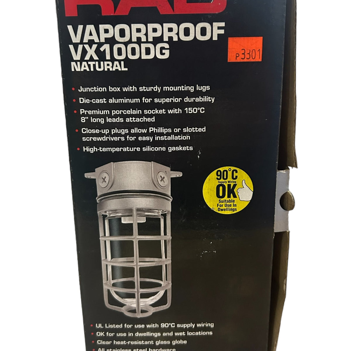 RAB VX100DG Vaporproof – Freeman Liquidators