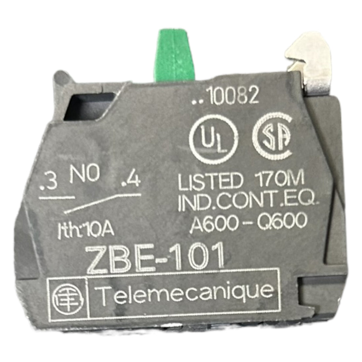 SCHNEIDER ELECTRIC, ZBE101, Harmony XB4, Single contact block, screw c ...