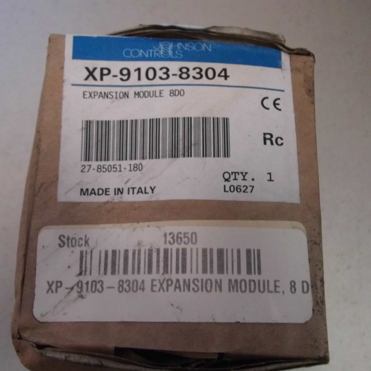 Johnson Controls, XP-9103-8304 METASYS. EXPANSION MODULE 8 DIGITAL OUT ...