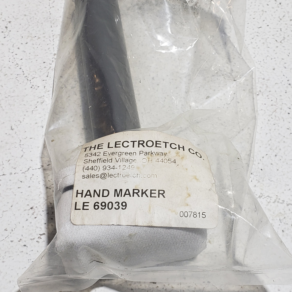 Lectroetch Carbon Marking Head - Hand Marker Design 007815 -LE69039 ...