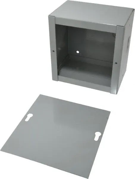 664SB, NEMA 1 Steel Junction Box Enclosure with Screw Flat Cover - NEW ...