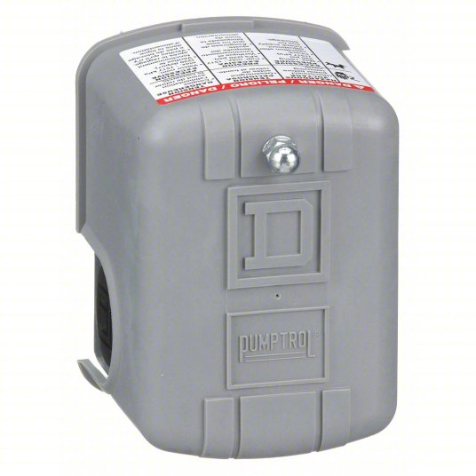 Square D, Pumptrol, 9013FSG2J21, water pump switch, adjustable diff ...