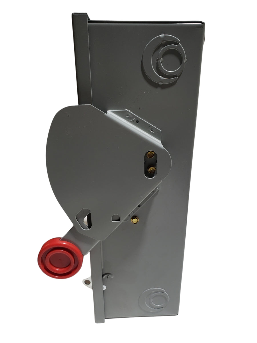 Eaton DH221NGK Safety Switch, 30A, 2P, 240V/250VDC, HD Fusible, NEMA 1 ...