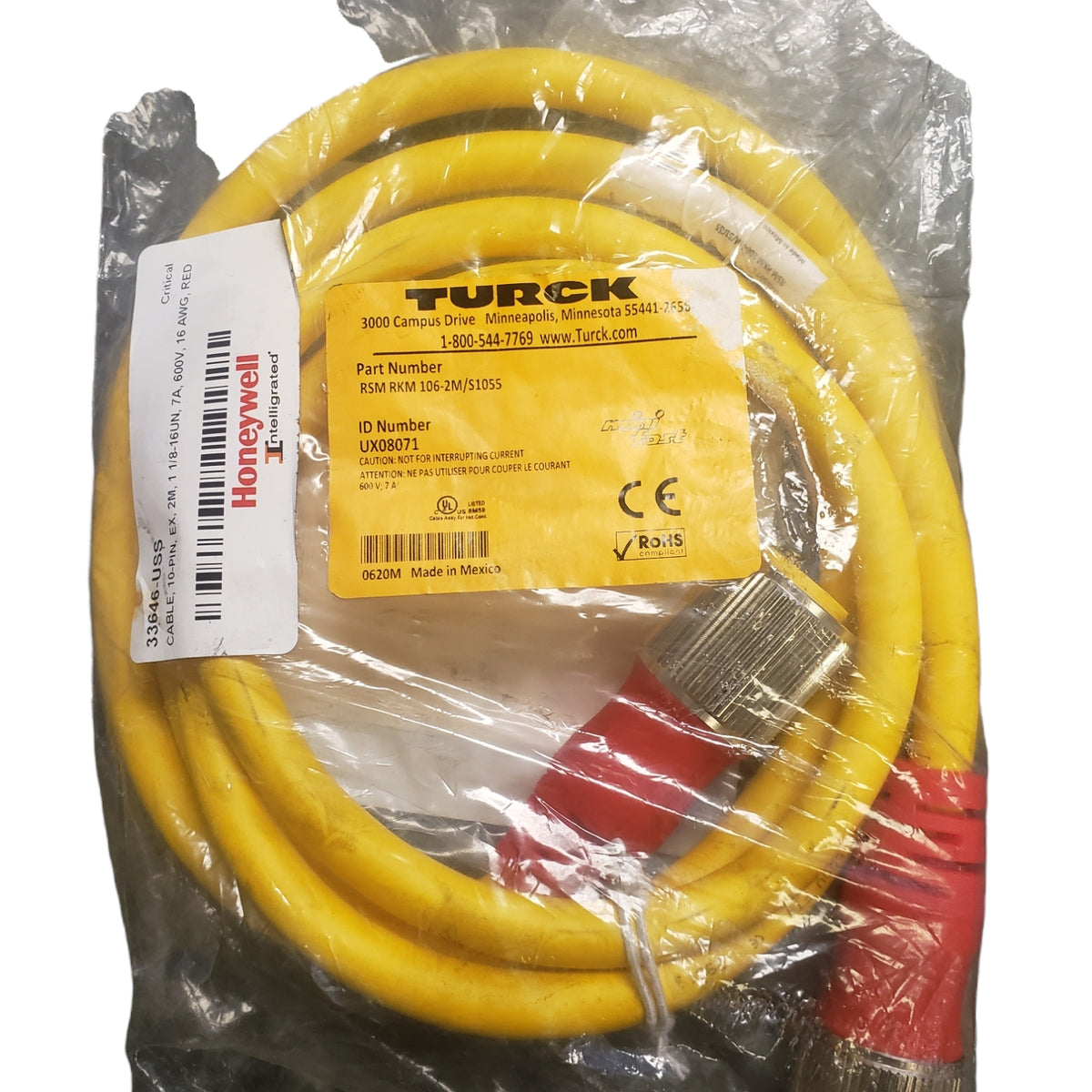 TURCK RSM 106-2M/S1055 / RSM1062MS1055 - NEW IN ORIGINAL PACKAGING ...