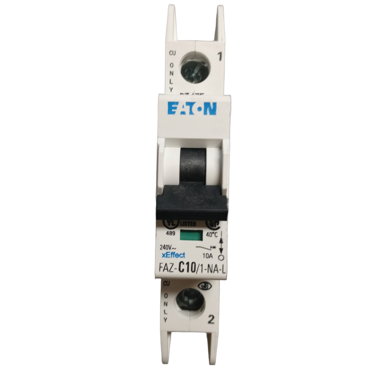 Eaton - Cutler Hammer, FAZ-C10/1-NA-L, Circuit Breaker, Faz, C Curve ...