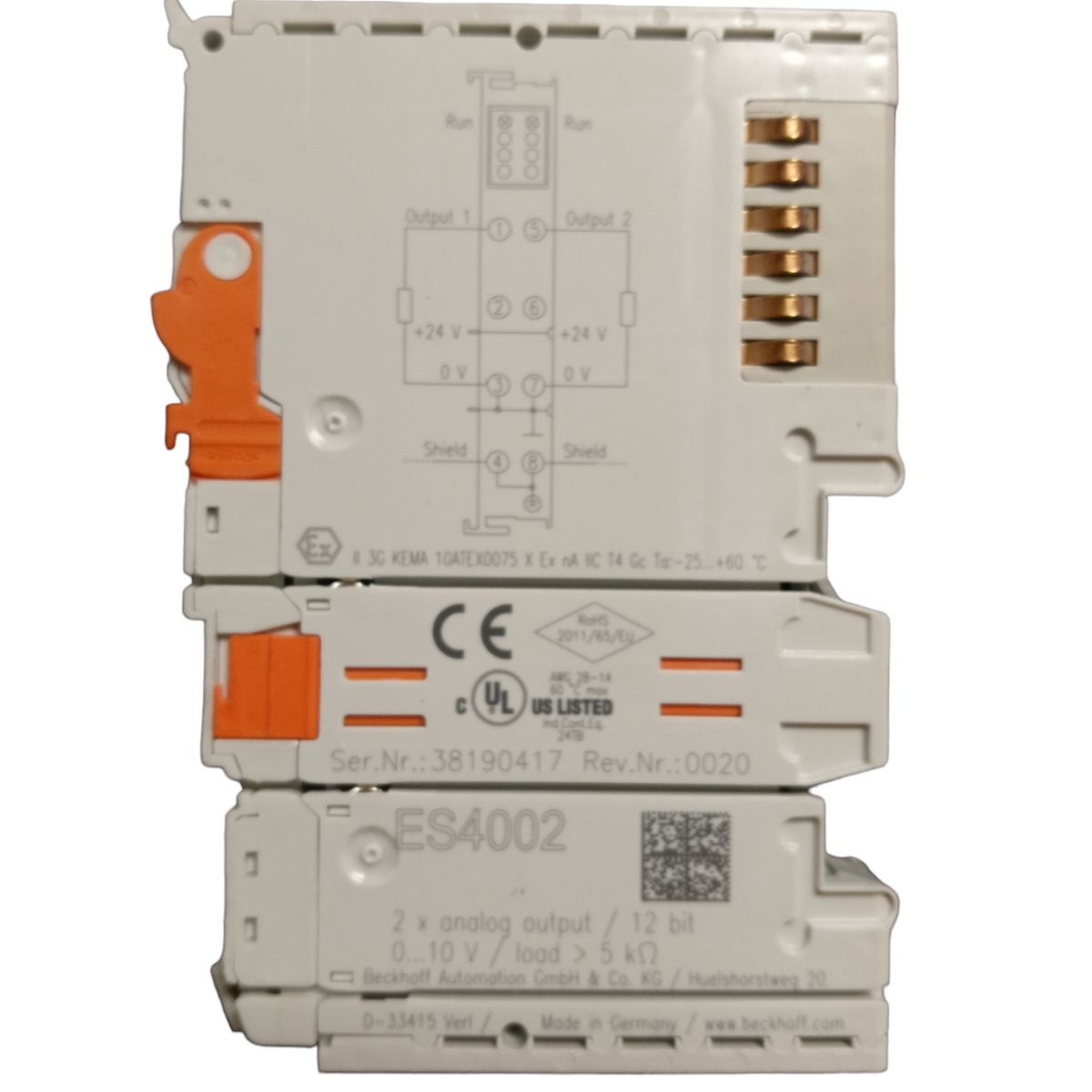 ES4002 BECKHOFF AUTOMATION MODULE - NEW IN BOX – Freeman Liquidators
