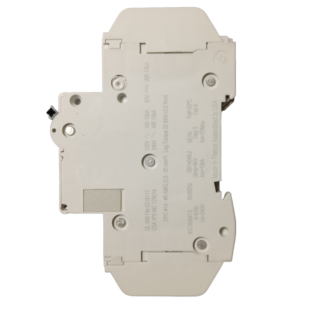 SCHNEIDER ELECTRIC 60106 CIRCUIT BREAKER, THERMAL MAG, 1P, 5A - NEW IN ...