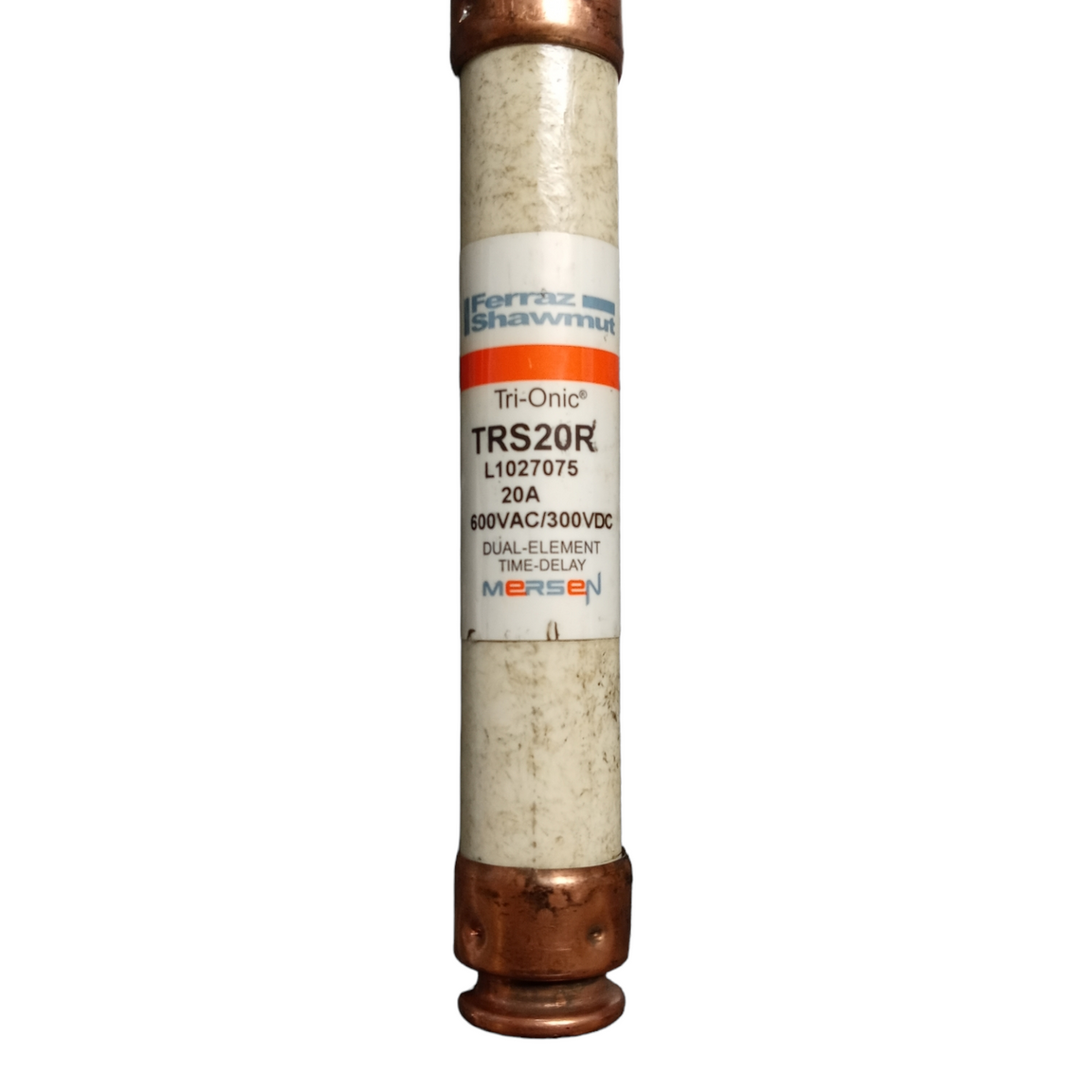 FERRAZ SHAWMUT, Fuse, Time Delay, 20A, TRS-R Series, TRS20R FS - NEW N ...