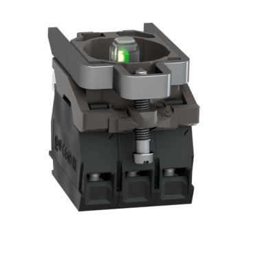 SCHNEIDER ELECTRIC, ZB4BW0B33, Harmony XB4, Light block with body/fixi ...