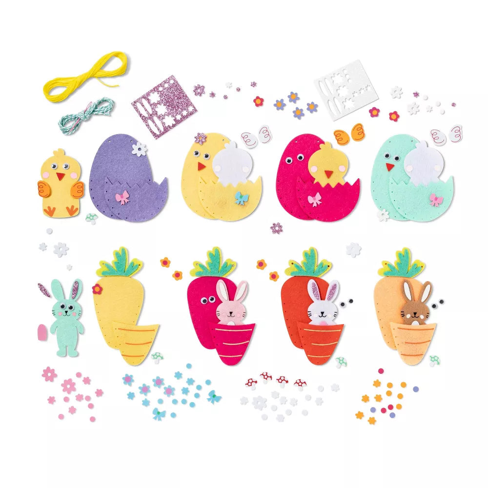 Create-Your-Own Easter Kids' Garland Kit - Mondo Llama | Freeman ...