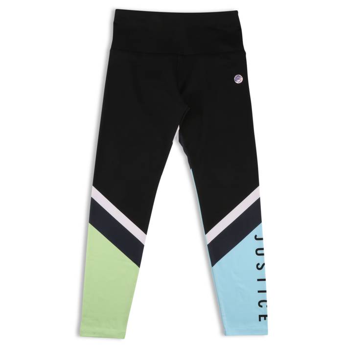 Justice Girls Collection X Color Blocked Leggings Black M 10 – Freeman ...